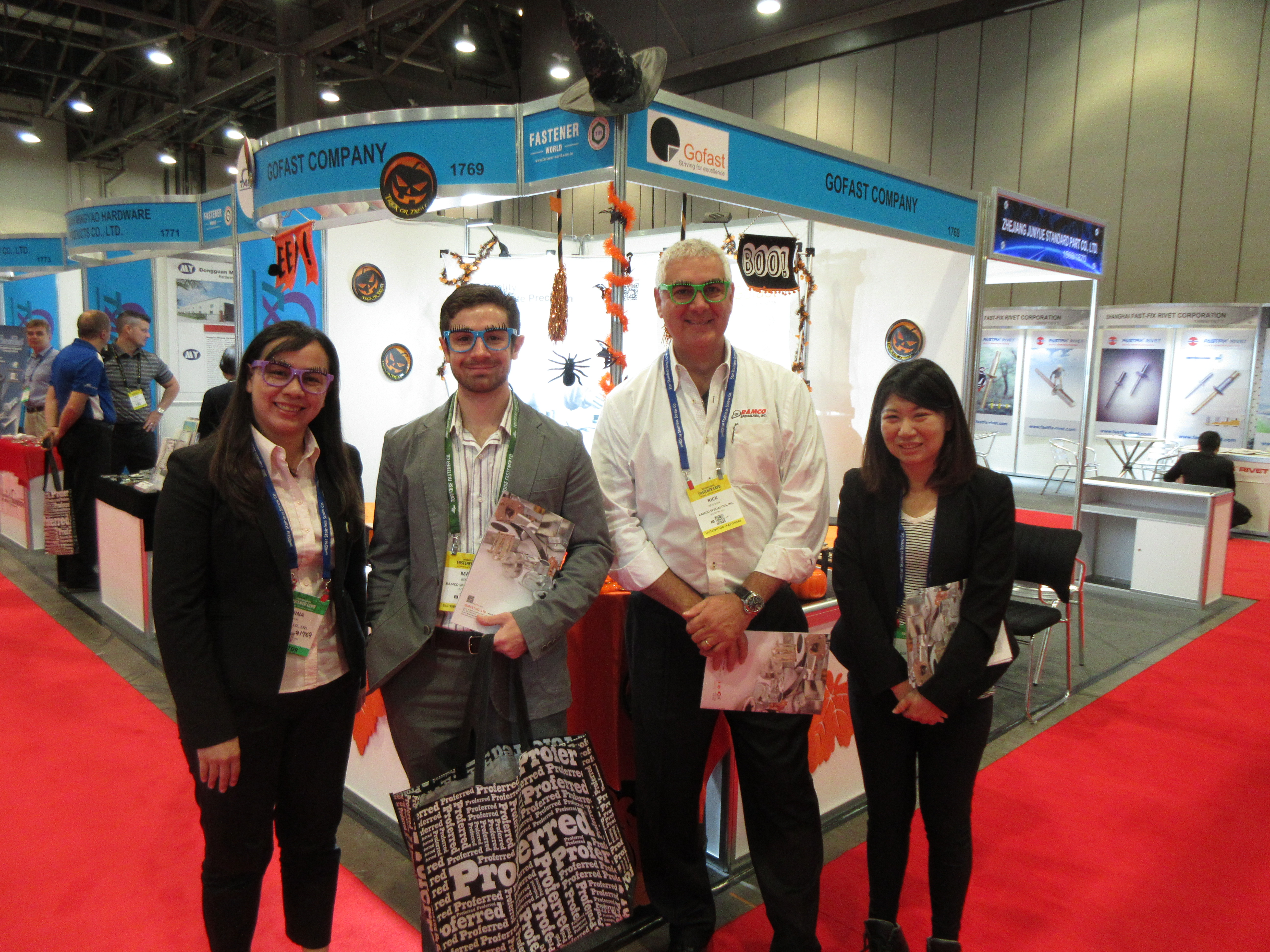 2017 Oct. 18-19 Las Vegas Fastener Expo (Gofast Booth #1769)