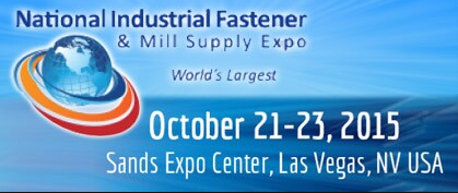 2015 Oct. 22-23 Las Vegas Fastener Expo (Gofast Booth #1740)